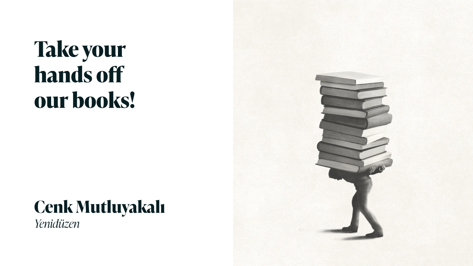 TAKE YOUR HANDS OFF OUR BOOKS! | PENNA